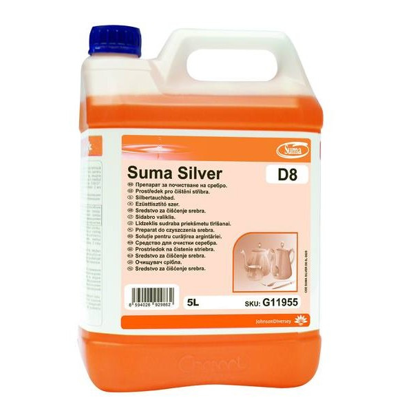 SUMA SILVER D8 5L preparat do czyszczenia srebra | Diversey Polska Sp ...